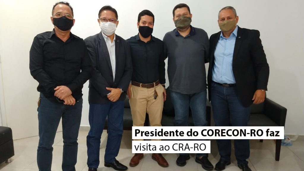 Presidente do CORECON-RO faz visita ao CRA-RO – CRA-RO